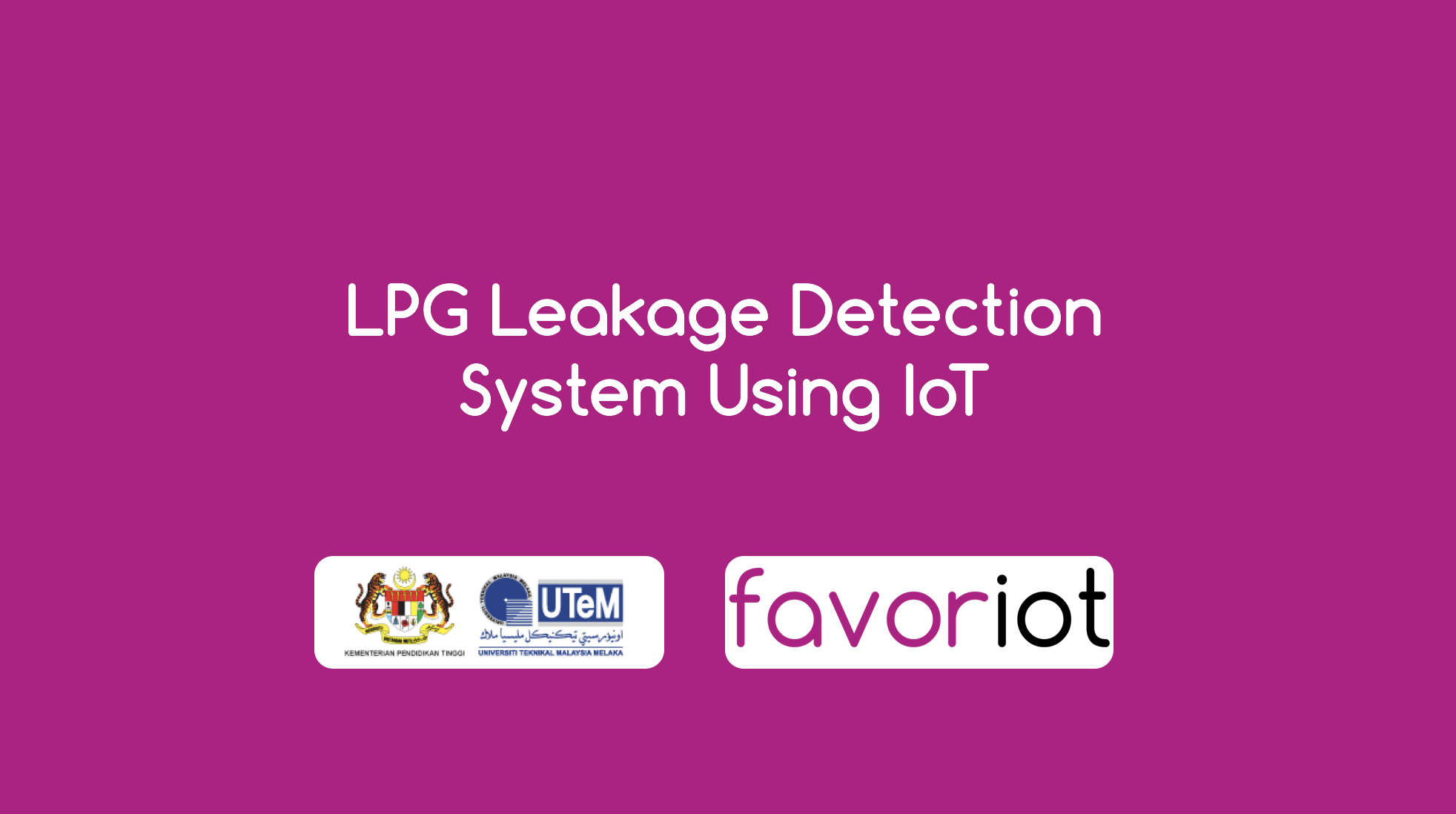 Liquid Petroleum Gas (LPG) Leakage Detection System Using IoT – IoT World